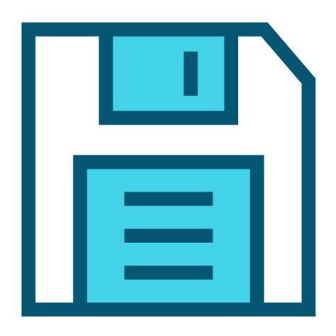 Floppy Disk Generic Blue Icon