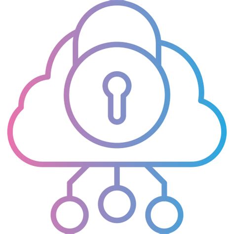 Secure Data Generic Gradient Outline Icon