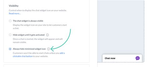 Chat Widget Visibility LiveChat Help Center LiveChat Com