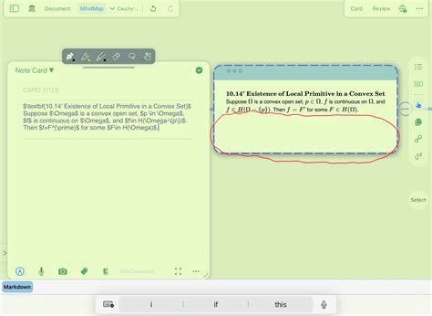 Unexpected Blank Appears On The Note Card When The Note Texts Containing Latex Codes Are