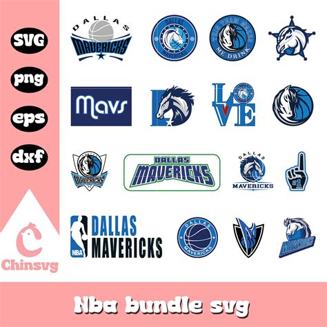 Dallas Mavericks Nba Design Bundle Svg Nba Logos Svg Chinsvg