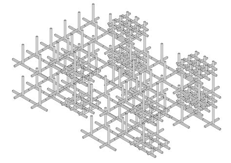 Cuboid Grid Robotic Fabrication Prototyping Selected Works