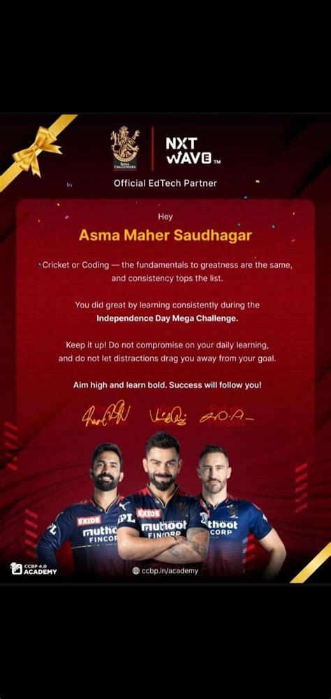 Independencedaymegachallenge Ccbp Ccbpian Nxtwave Saudhagar Sam