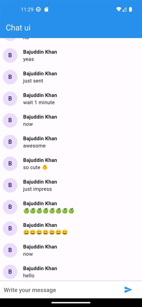 Bajuddin Khan On Linkedin Flutter Chatapp Ui Github Opensource