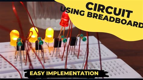 Breadboard Tutorial How To Use Breadboard Basic Electronics Lecture
