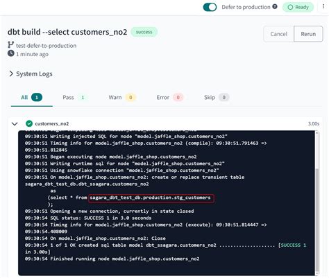 新機能 Dbt Cloudで本番環境とのdefer差分を取得して新規開発したモデルだけを開発環境でbuildできるようになりました Developersio