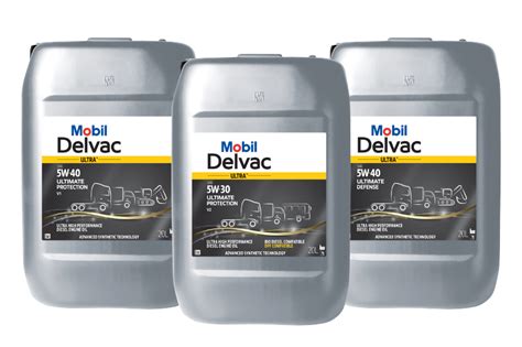 Mobil Delvac™ Motorenöle: Ultra, Modern & Legend