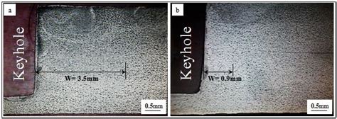 Macroscopic Appearance Of The Cross Section Of Fssw Specimens Welded By