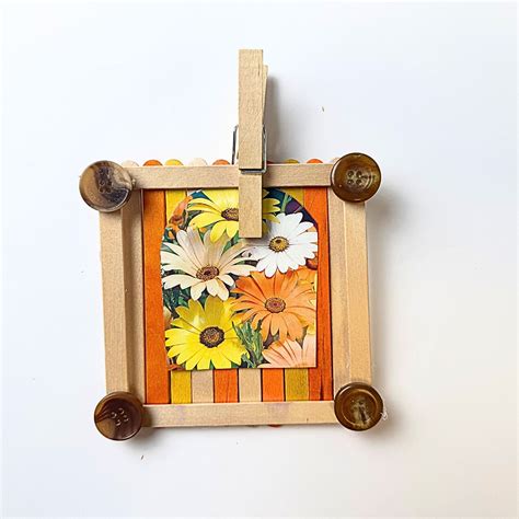 Popsicle Stick Picture Frame Craft Your Happy Place