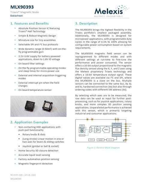 mlx90393 datasheet melexis pdf