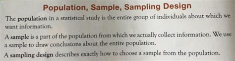 chapter 8 producing data sampling flashcards quizlet
