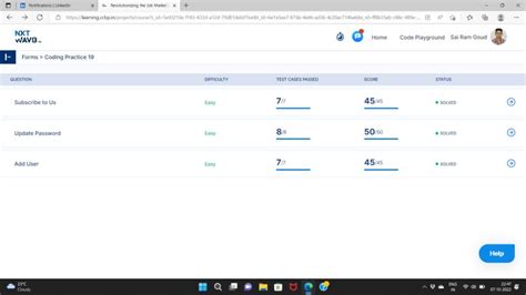 Sairam Goud Devarakadra On Linkedin Day 60 Nxtwave Ccbp Ccbpian 100daysofcodechallenge…