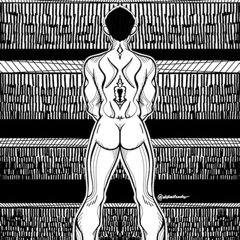 Had Fun Drawing This One I Like The Symmetry Abstractnudes On Instagram To See More R EroticArt