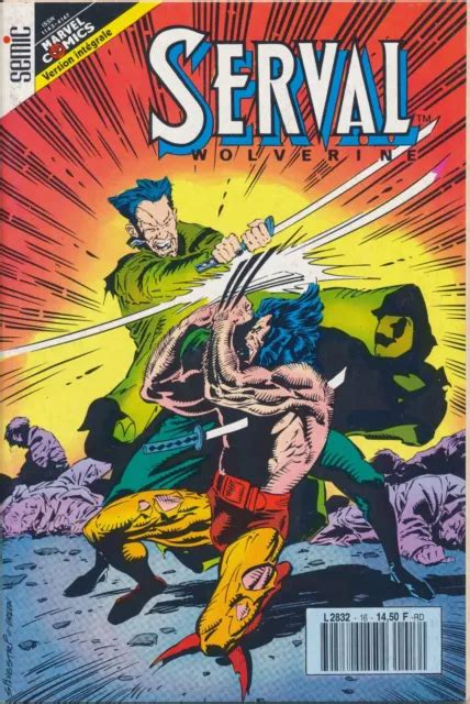 Livre Serval Wolverine N Semic France Version Int Grale Comme Neuf Eur
