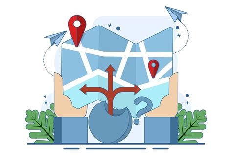 Map Concept Map UI Elements Geographical Position And Address GPS Location Bar And Dashboard