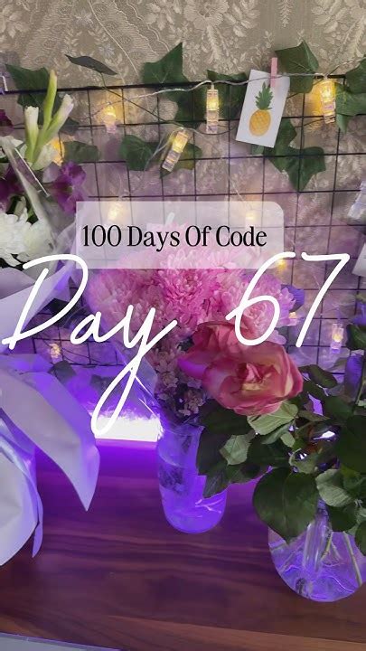 Day 6️⃣7️⃣ Of 1️⃣0️⃣0️⃣ Days Of Code Challenge 100daysofcode Womenintech Womensday Coding
