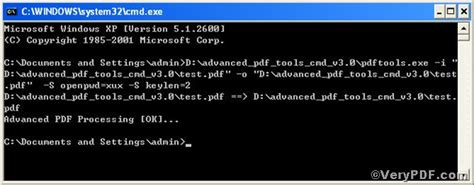 Encrypt Pdf File With User Password Using Command Line Verypdf
