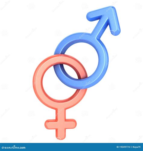 Male And Female Sex Symbols Stock Illustration Illustration Of