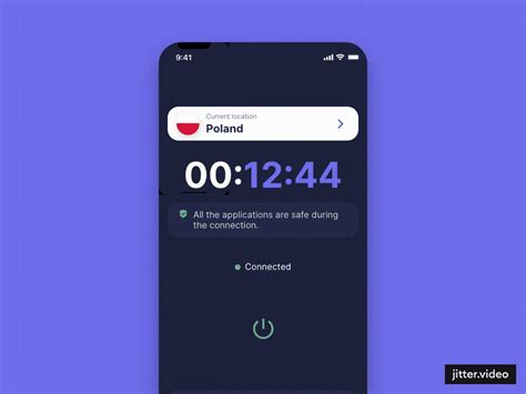 UX UI For VPN Application Design Concept By Anastasiya Tserashchuk On Dribbble