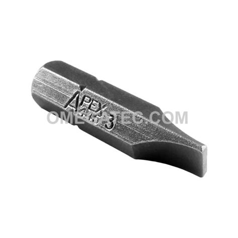 445 3X Apex Slotted Insert Bits Apex Bits Distributors