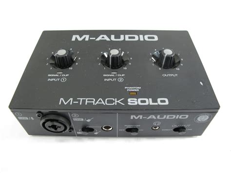 M Audio M Track Solo Usb Audio Recording Interface