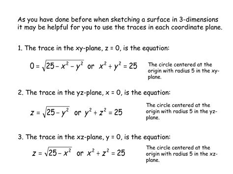 Introduction To Functions Of Several Variables Ppt 3 D Graphics