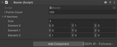 【unity】计算并绘制贝塞尔曲线 unity绘制贝塞尔曲线 csdn博客