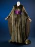 Revenge Of The Sith Padme Naberrie Amidala Cosplay Olive Velvet Dress