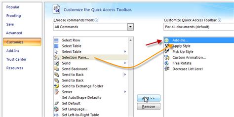 powerpoint 2007 selection pane