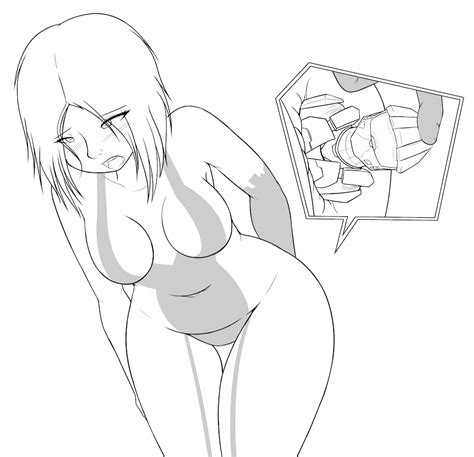 Rule 34 Anal Vore Asshole Black And White Cortana Female Pred