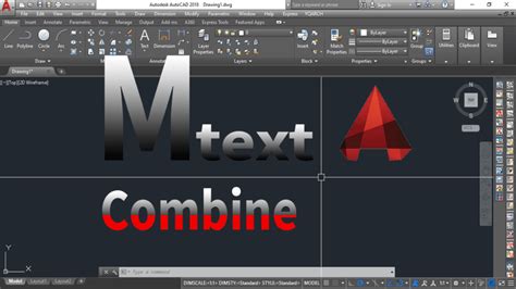 Combine Multiple Mtext Into One Autocad