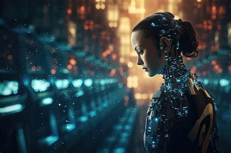 Machine Learning Algorithms Illustration Uhd Futuristic Data Collecting