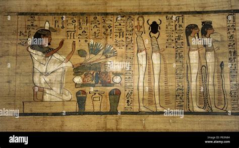 Worship Of Ra In The West Litany Of Ra Papyrus Third Intermediate