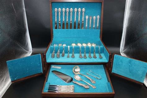 Gorham Sterling Silver Flatware Set Auction Ohio