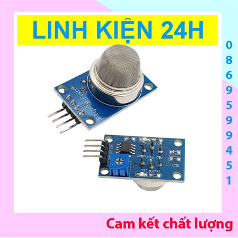 Cảm Biến Khí Gas Lpg Co Ch4 Mq 2 Linh Kiện Điện Tử 24h Arduino Module And Cảm Biến Động Cơ