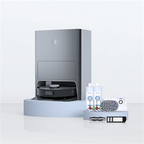 Deebot X Omni White All In One Robot Vacuum And Mop Ecovacs Us