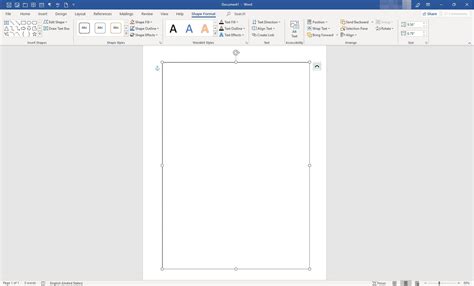 Applying A Border To Part Of A Microsoft Word Document