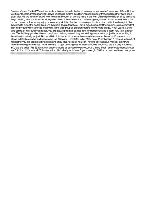 SOLUTION Process Vs Product Studypool