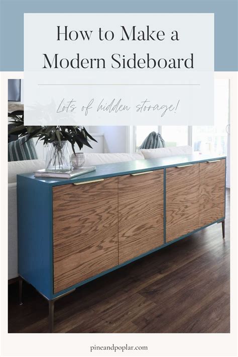Diy Mid Century Modern Sideboard Build Your Own Sideboard Build Your