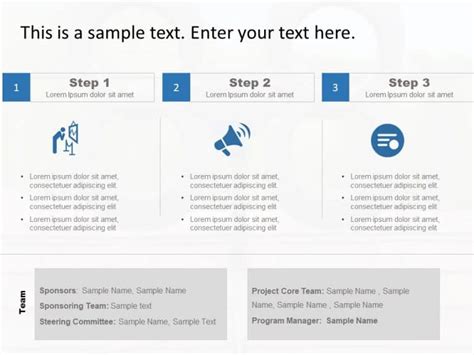 project team structure 02 powerpoint template