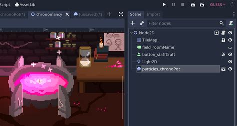 Tutorial Making A Variety Of 2d Particle Effects In Godot 31 Today