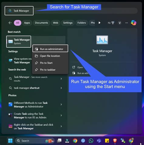 How To Run Task Manager As Administrator On Windows 11 4 Quick Ways