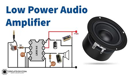 lm386 audio power amplifier circuit circuit diagram