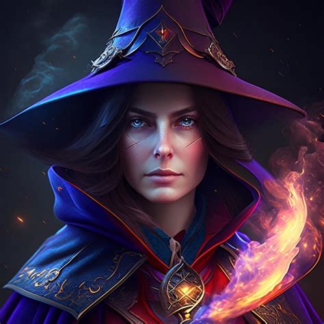 Premium Ai Image The Mage