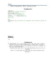 Looping And Summation In MATLAB AERE HW Examples And Course Hero