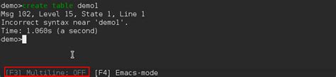 Getting Started With Mssql Cli Command Line Query Tool