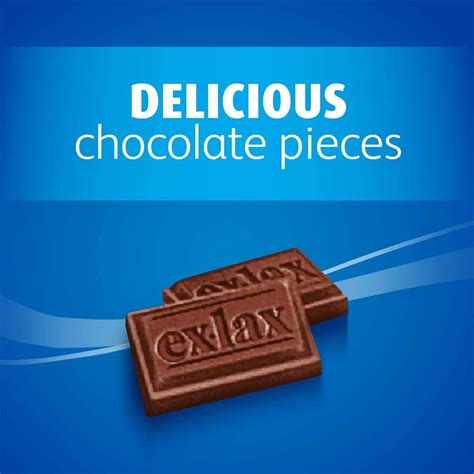 Ex Lax Chocolate Chewables Gentle Stimulant Laxative 24 Count