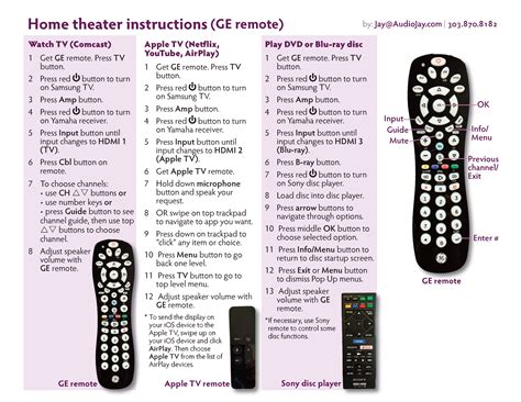 julie kramer cheat sheet ge remote page 1 audiojay