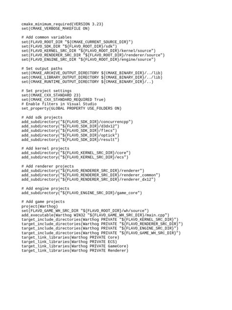 Cmakelists Pdf
