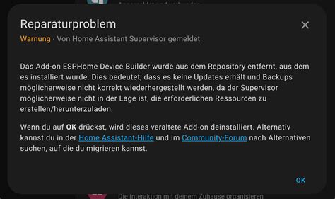 The Add On Esphome Device Builder Was Removed From Add On Store Why
